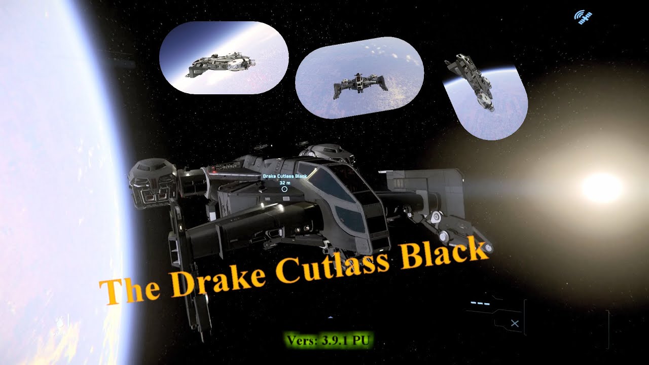 Star Citizen Video - The Drake Cutlass Black (3.9.1PU) - YouTube