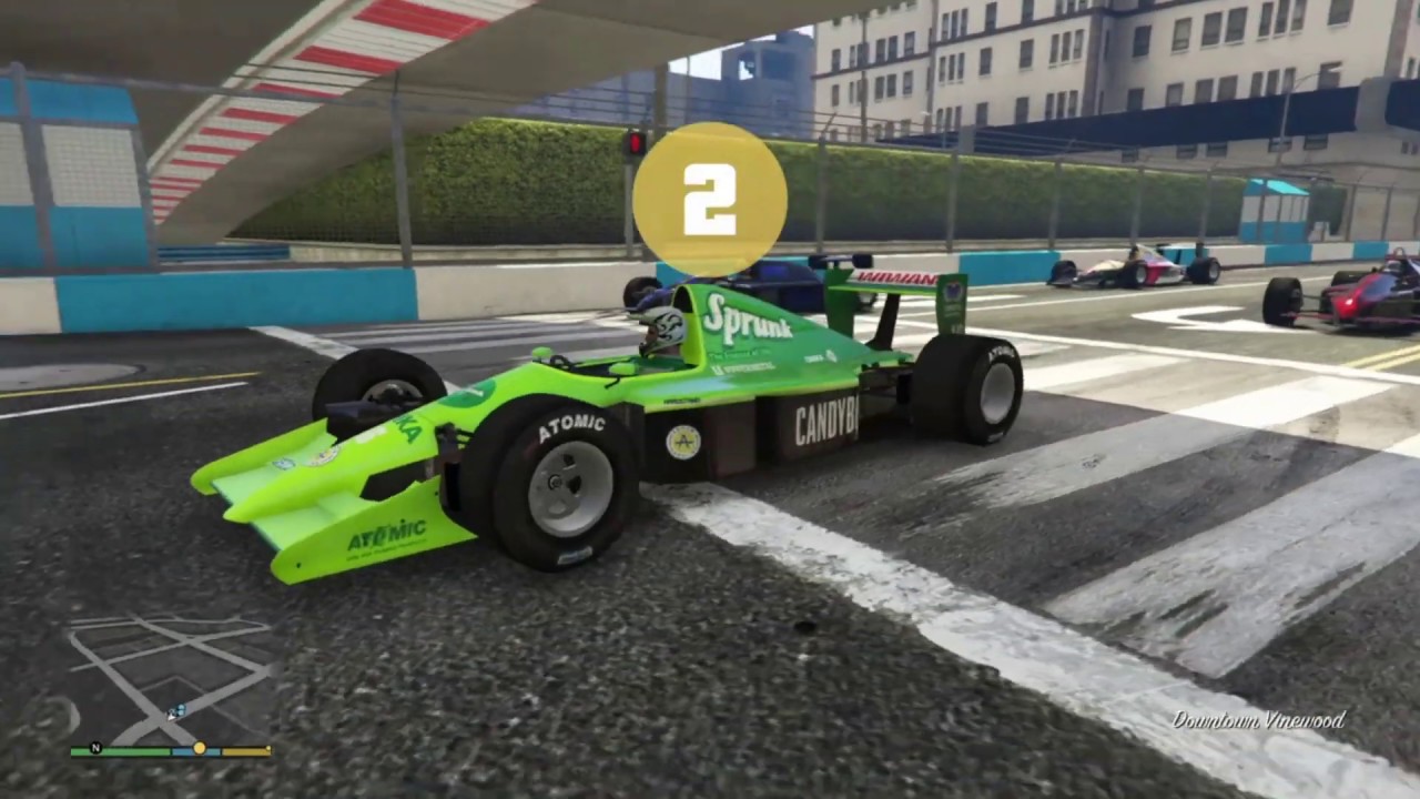 GTA Online: Formula One Racing: First Look F1 Cars - YouTube