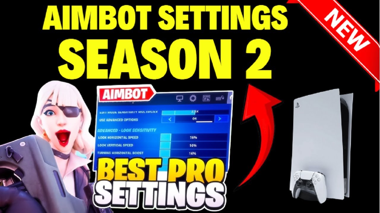 Fortnite PS5 Aimbot Settings Chapter 5 Season 2 [ UPDATED ] - YouTube