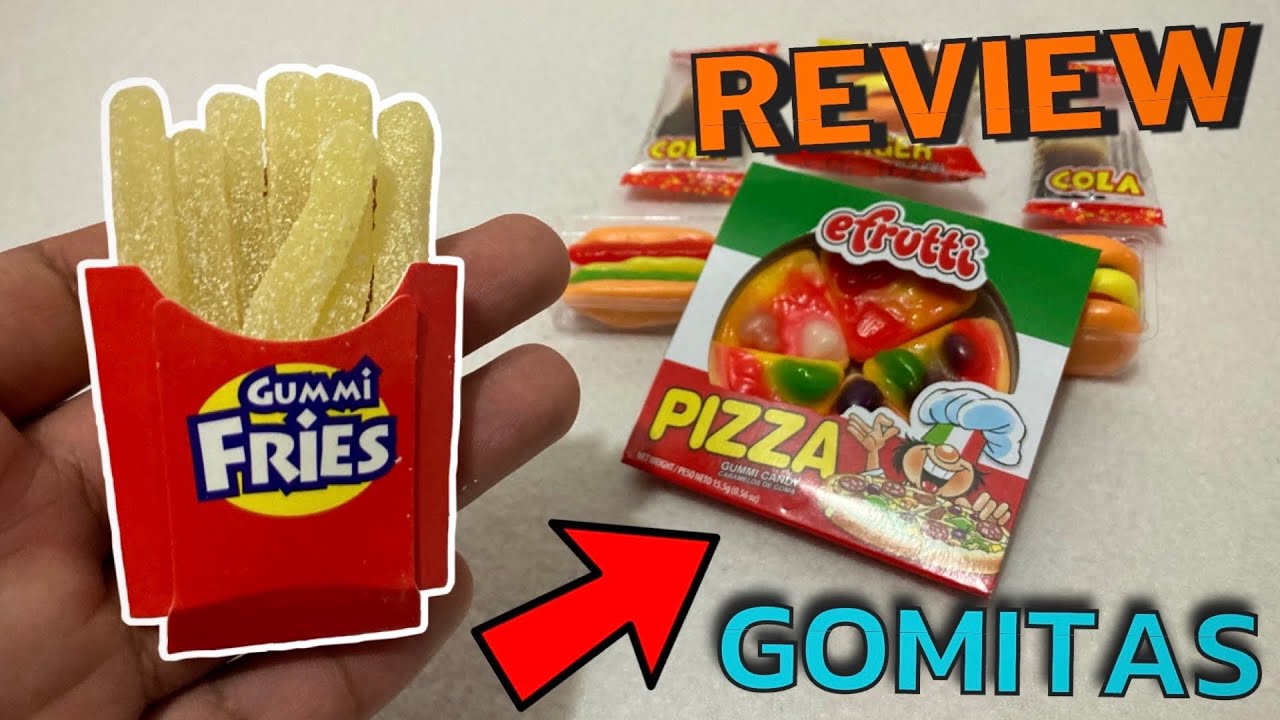 Gomitas con forma de comida rápida - YouTube