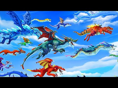 HUNGRY DRAGON ALL UNLOCKED | NEW DRAGONS [AFTER UPDATE] - YouTube