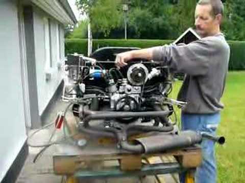 Vw T1 engine run up - YouTube