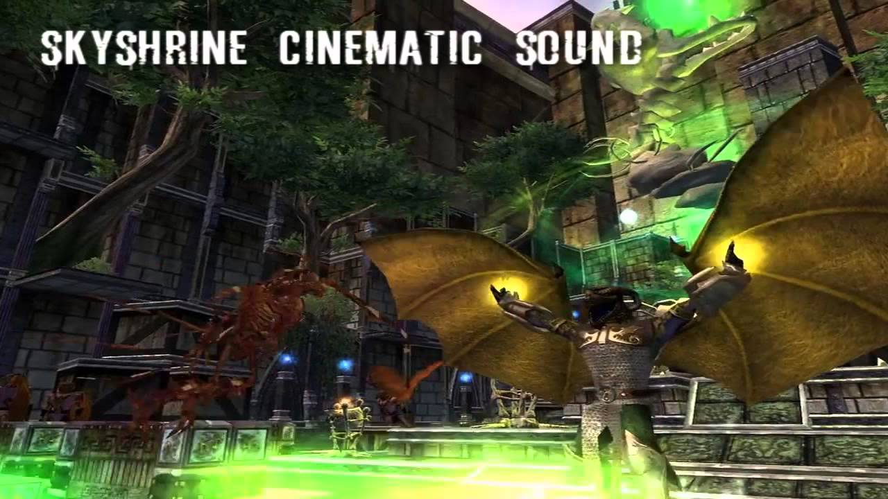 EverQuest II - Skyshrine sound clip - YouTube