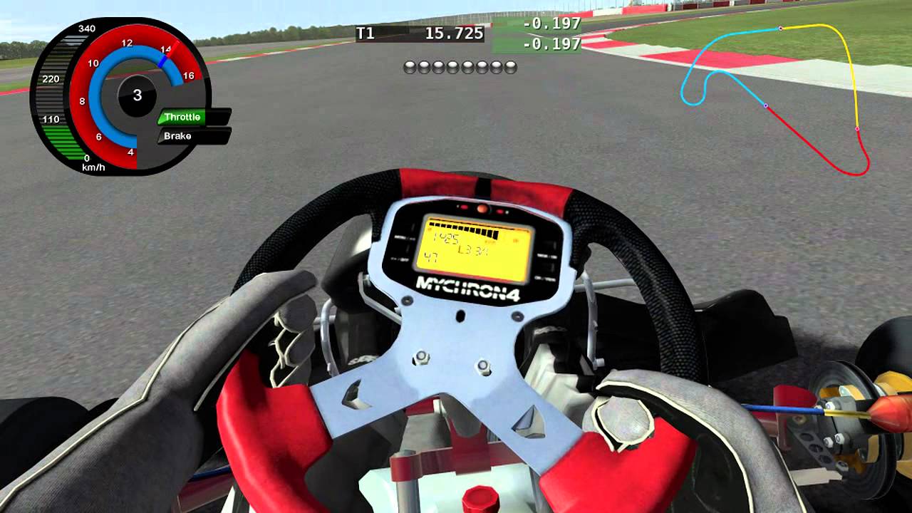 rFactor 2 - Shifter Kart #102 - Silverstone National - YouTube