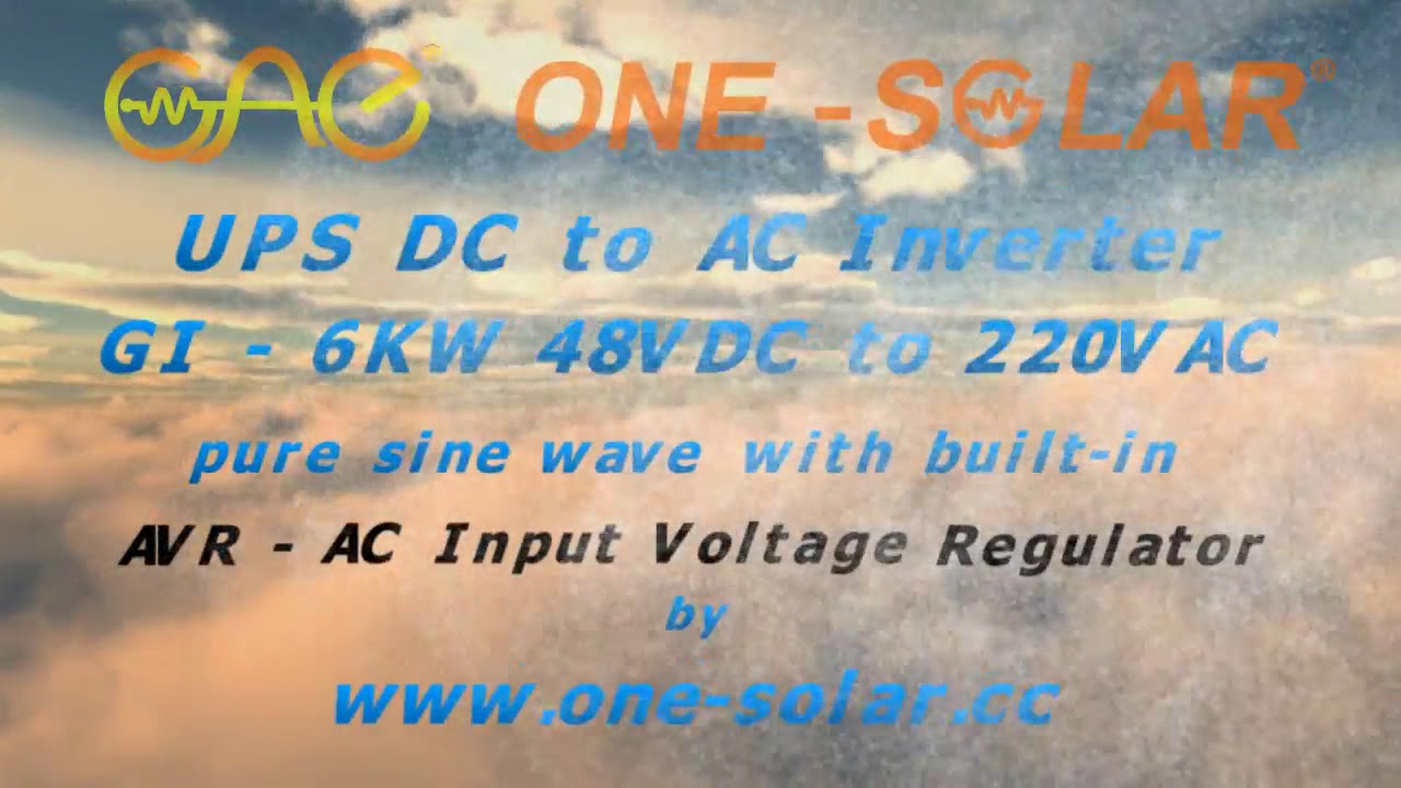 AVR - AC Voltage Regulator - pure sine wave Inverter DC to AC ...