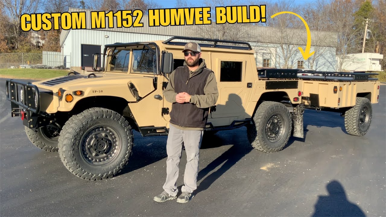 We Took A Stock M1152 Humvee, and Turned It Into A 4-Door Hardtop! With ...