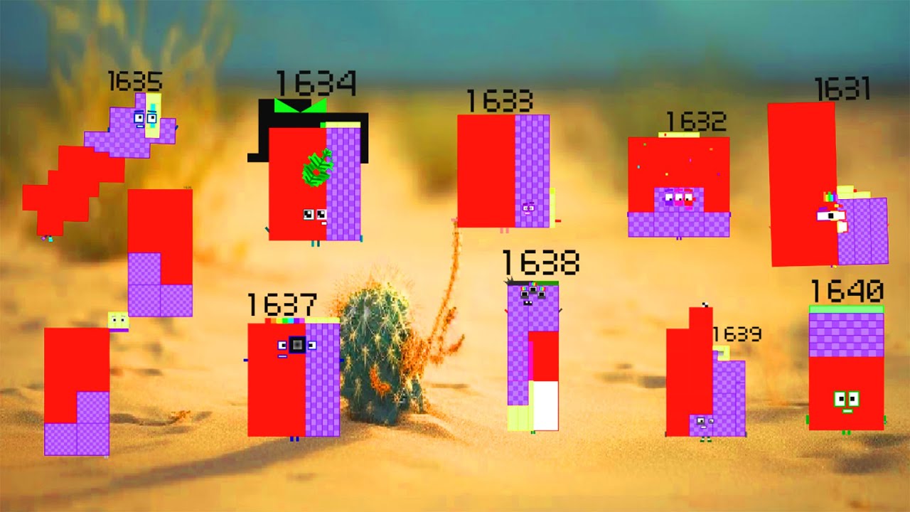 Numberblocks Band Retro 1641 to 1670 Each Sounds - YouTube