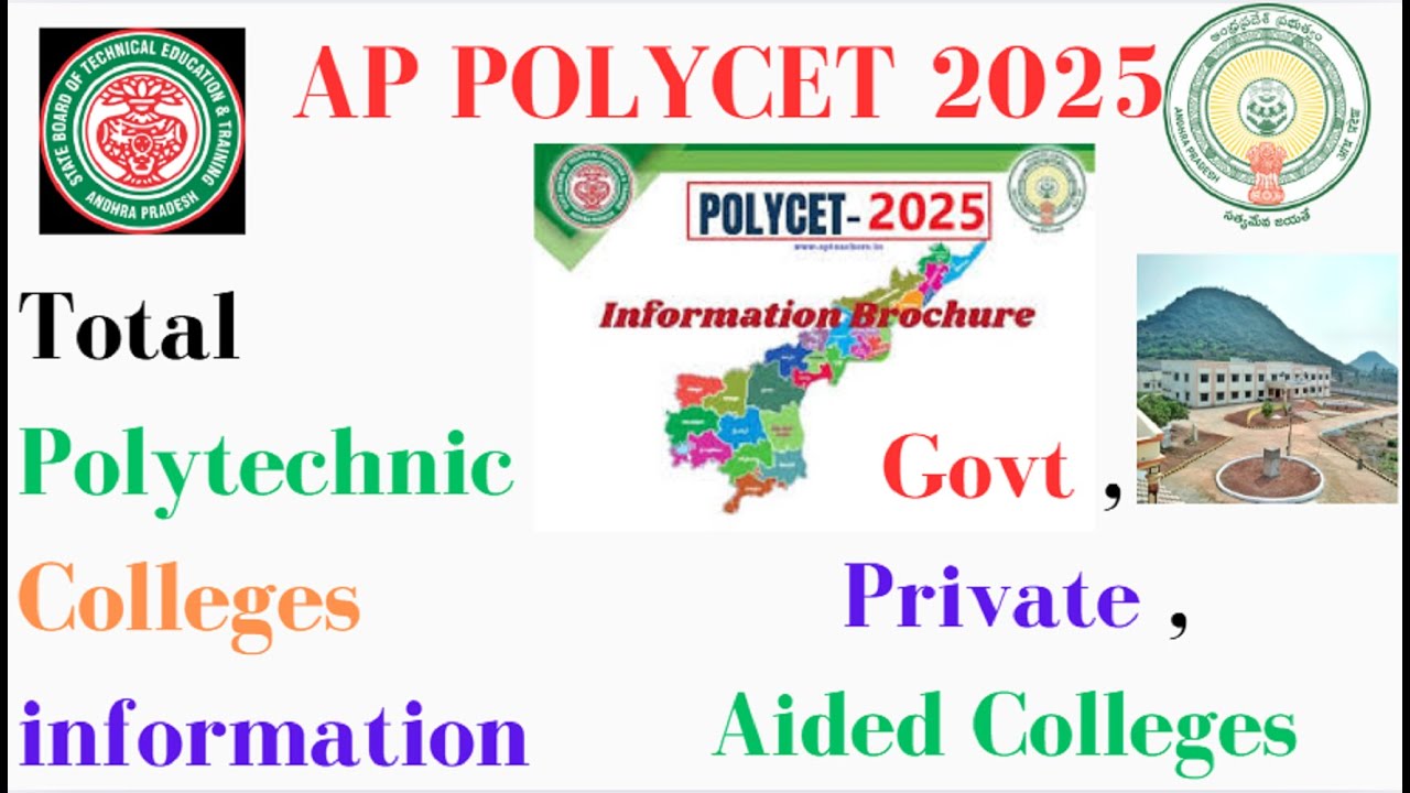 AP Polytechnic Colleges District wise|Total Seats|Branches|Seats ...