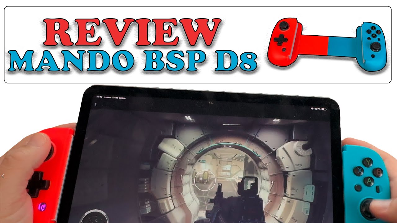 Review del mando para tablet BSP D8. Análisis en español. - YouTube
