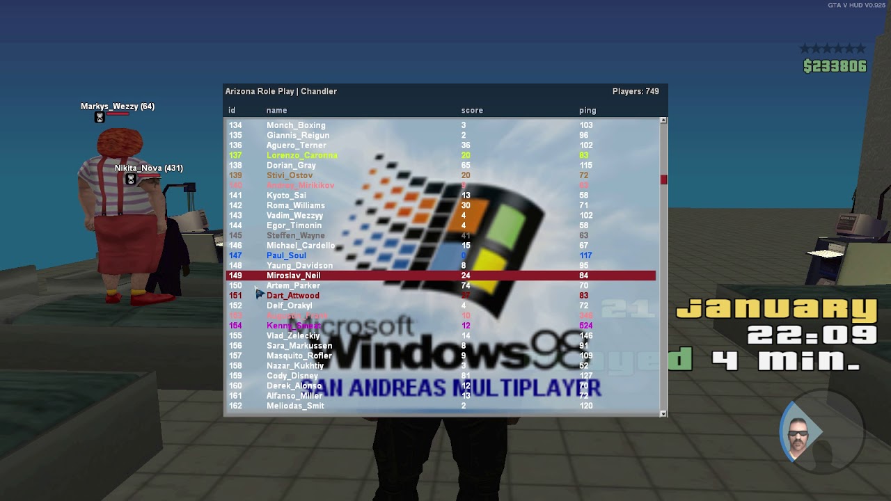 [ARP#127]Теперь вместо стрельбы приходится запоминать id'ы дмщиков ...