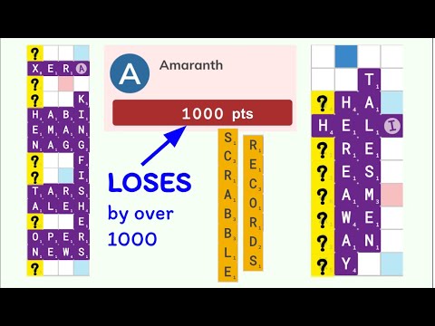 Scrabble records SHATTERED: 15-letter words galore and a 476-point play ...