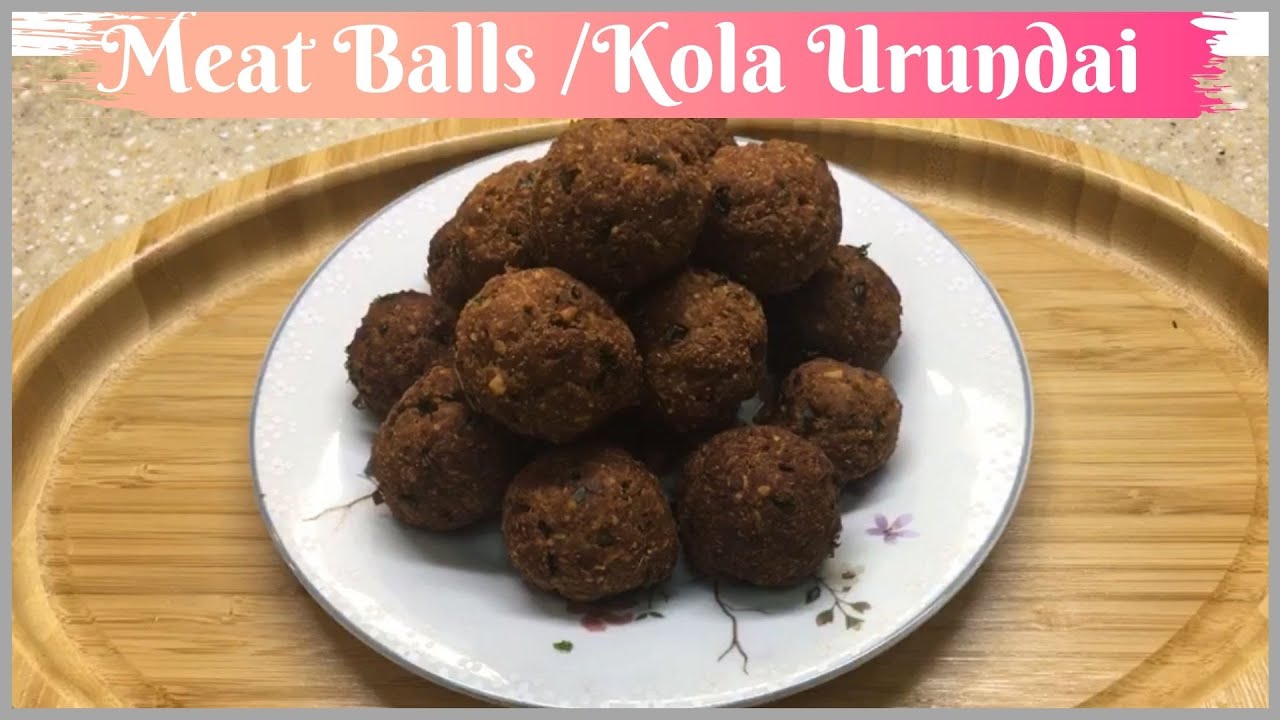 Crunchy Keema Balls | Meat Balls | Mutton Kola Urundai | Mutton Keema ...