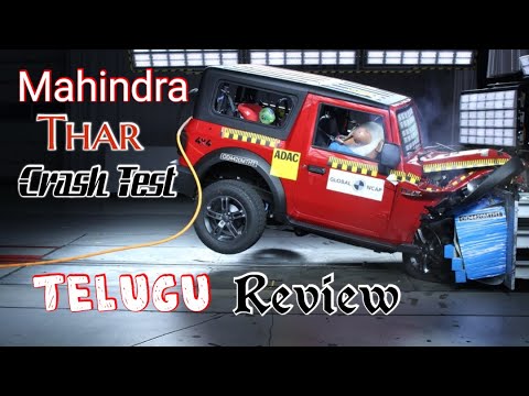 Mahindra Thar Crash Test | Mahindra Safety Test | Indian Off Road SUV ...