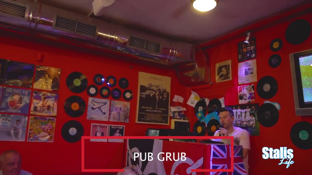 Red Lion British Pub Stalis Crete - YouTube