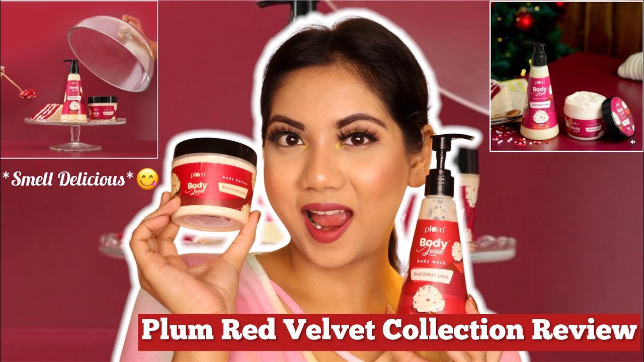 Plum Body Lovin' Red Velvet Body Wash & Body Butter Review - YouTube