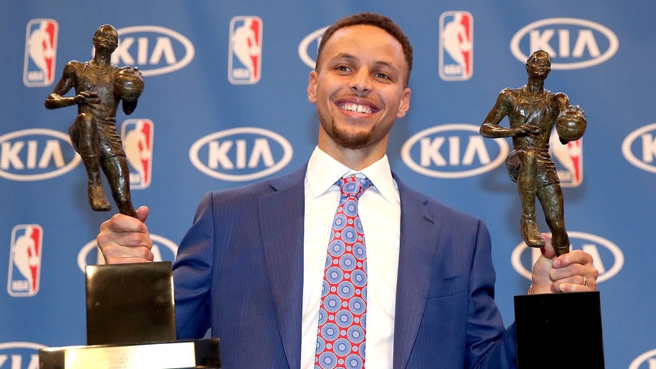 Stephen Curry First Unanimous MVP Vote - YouTube