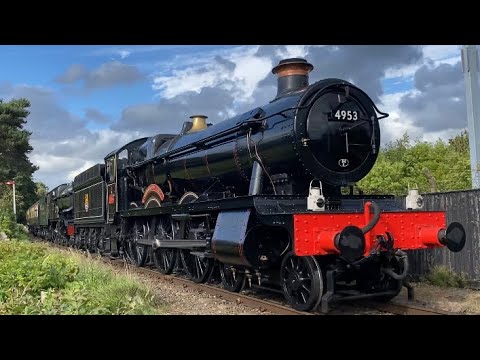 GWR Hall + GWR Castle | 4953 ‘Pitchford Hall’ + 4079 ‘Pendennis Castle ...