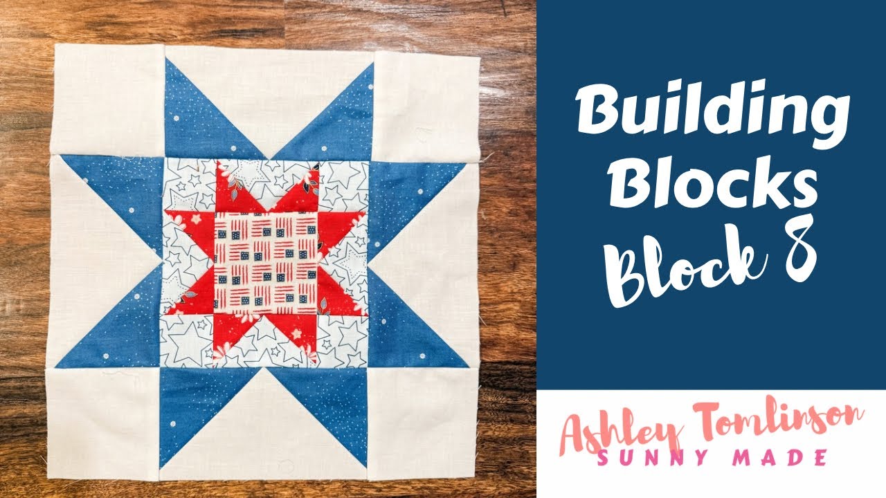 Building Blocks 8: Free Quilt Block - YouTube