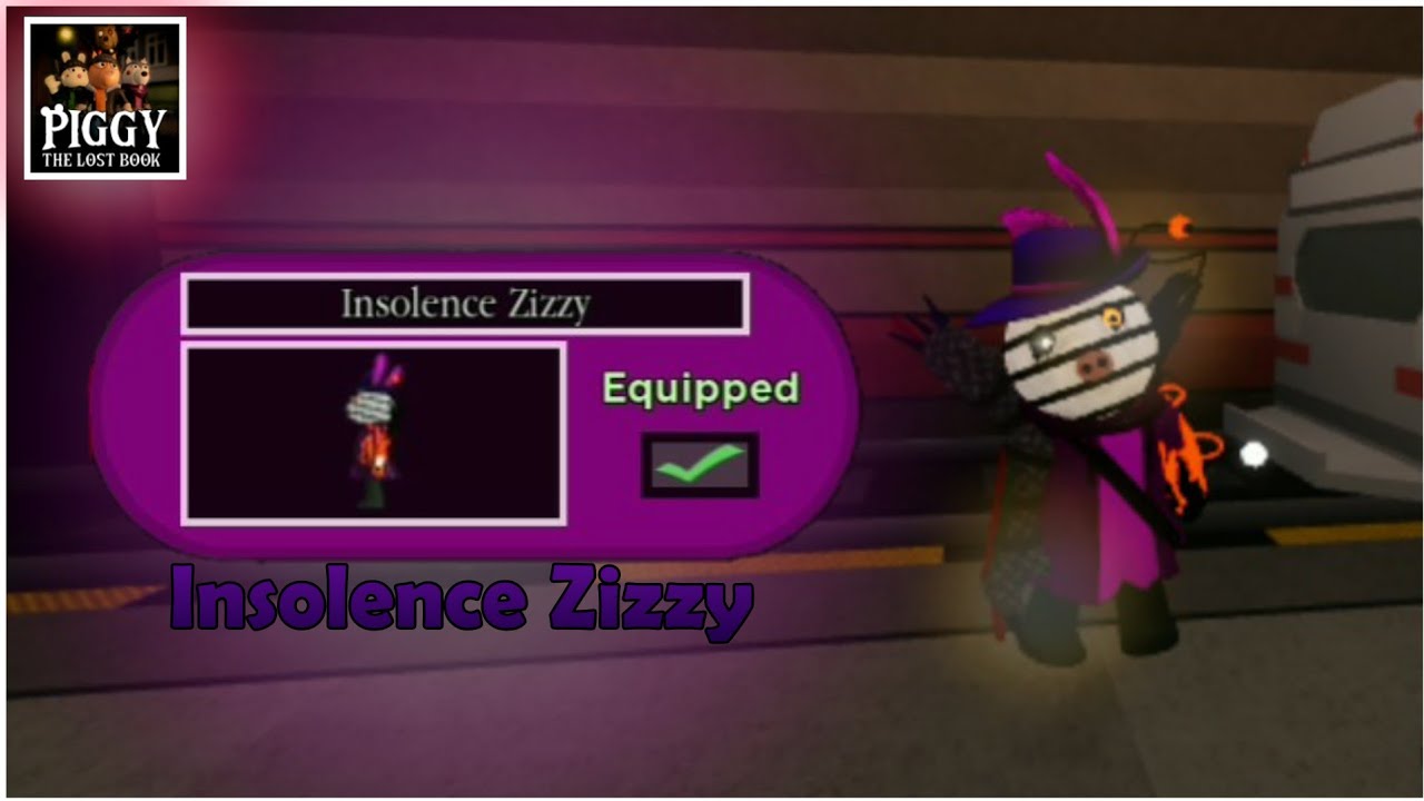 Piggy: Lost Book - COMO CONSEGUIR A SKIN DA INSOLENCE ZIZZY DO NOVO ...