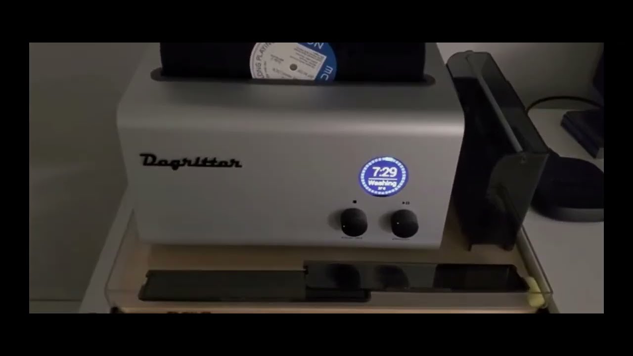 Degritter 2-tank process (wash with surfactant/ultrasonic & then rinse ...