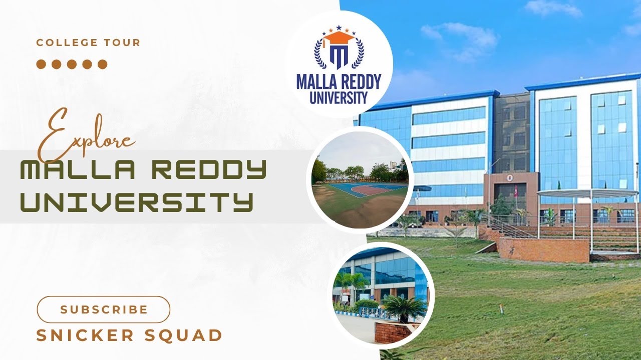 Malla Reddy University|| Malla reddy university tour|| Hyderabad ||mru|| Malla reddy || campus ...