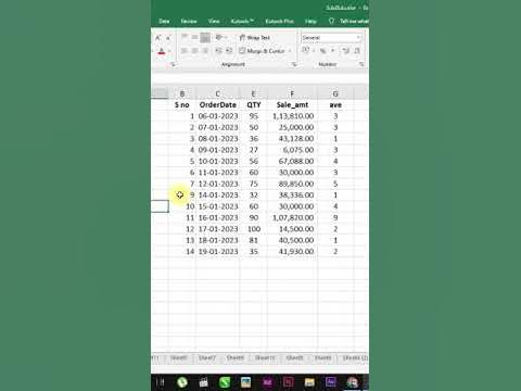 How to Create Dynamic Serial Numbers for Ultimate Data Organization in Excel Tamil Tutorial ...