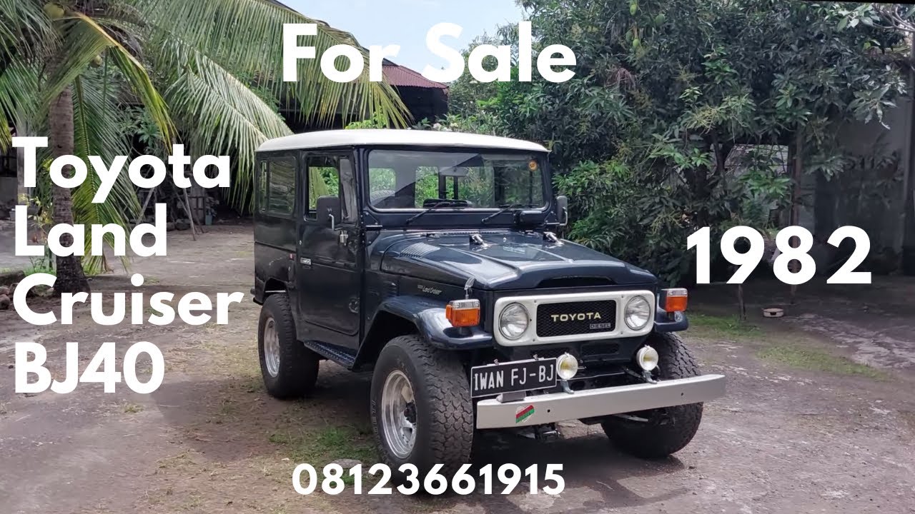 For Sale Toyota Hardtop Diesel BJ40 tahun 1982 - YouTube