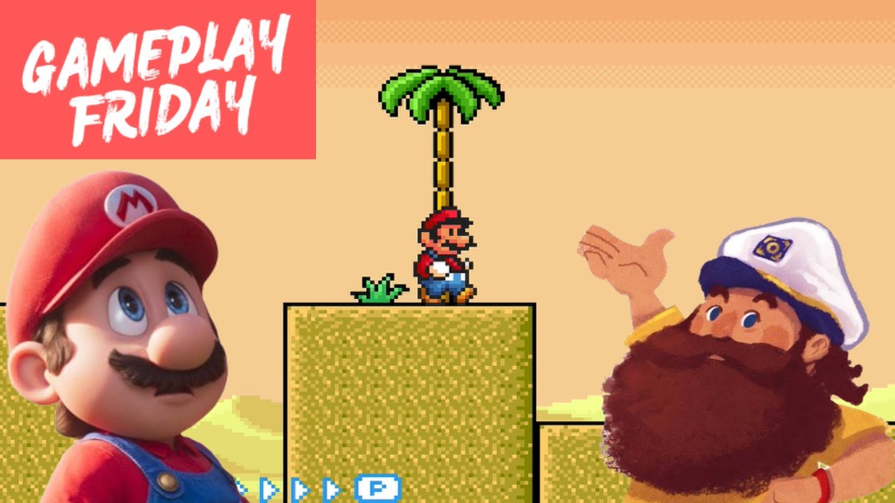 Gameplay Friday: Playing Mario e-Reader levels and talking about the ...
