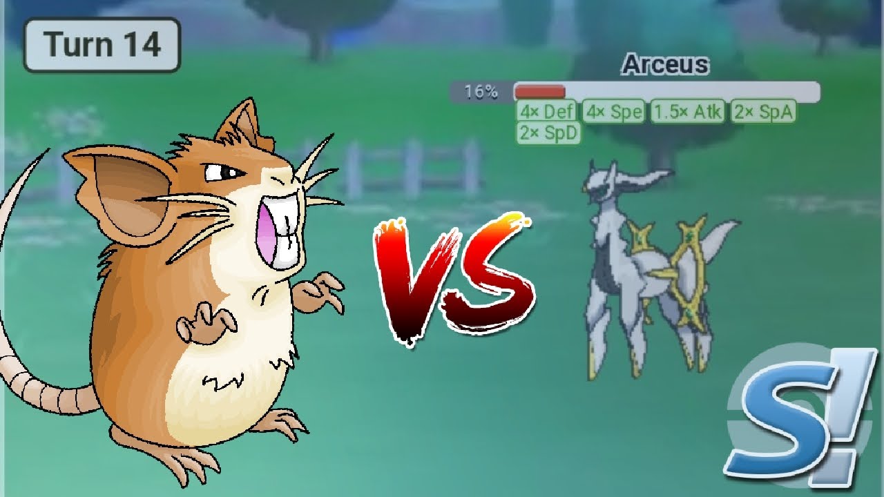 RATICATE VS SET UP STRAT, Almost Sweep My Team 😫 - POKEMON SHOWDOWN ...