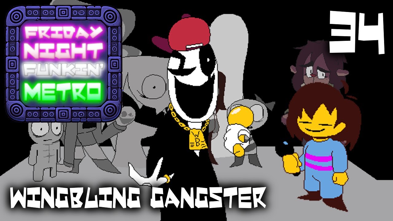 Wingbling Gangster - Friday Night Funkin' METRO #34 - YouTube