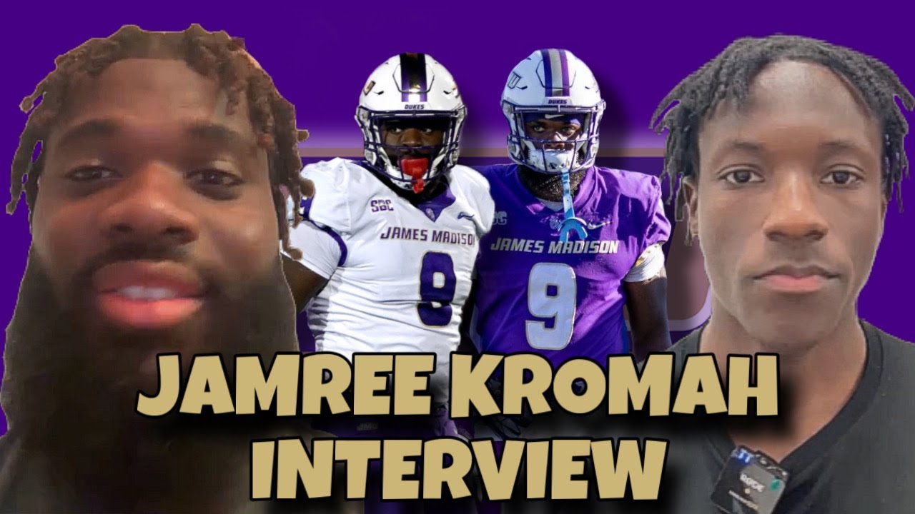 Jamree Kromah Talks Putting James Madison Football on the Map and Being ...