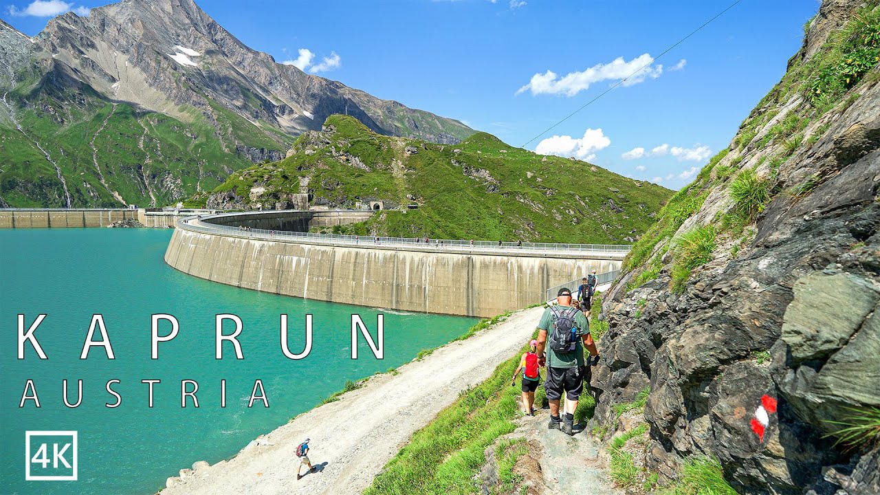 Mooserboden 🇦🇹 Reservoirs Kaprun Austria Most Beautiful scenery 4k 60p ...