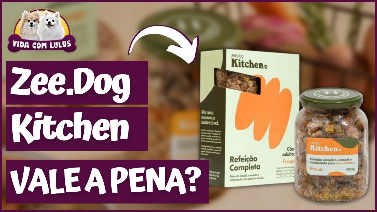 EXPERIMENTAMOS A ALIMENTAÇÃO NATURAL PRONTA ZEE.DOG KITCHEN! - YouTube