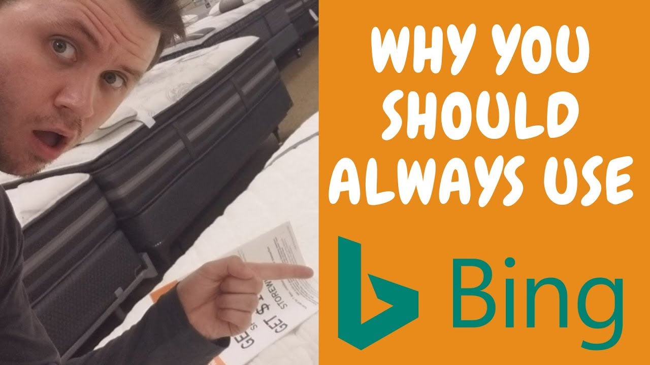 Why you should ALWAYS use BING - YouTube