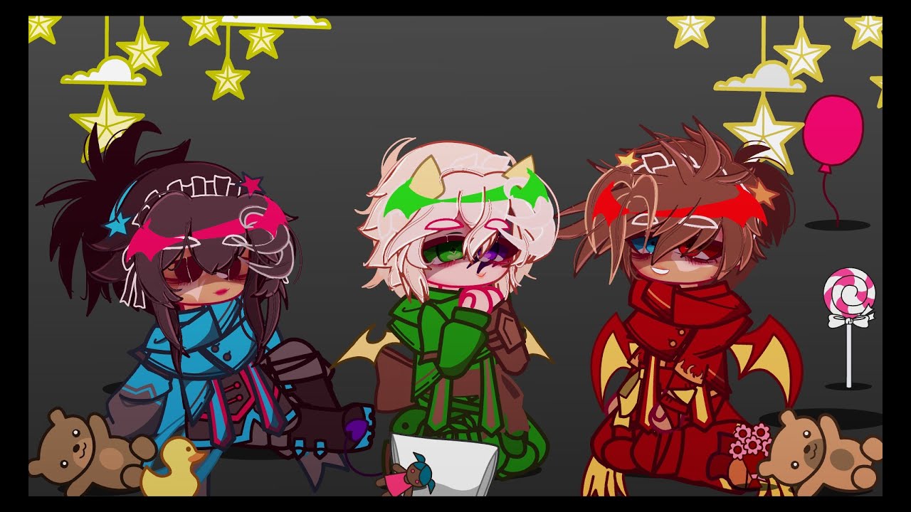 Rgb siblings angst 🤭 ️ |gacha|ninjago|RGB siblings - YouTube