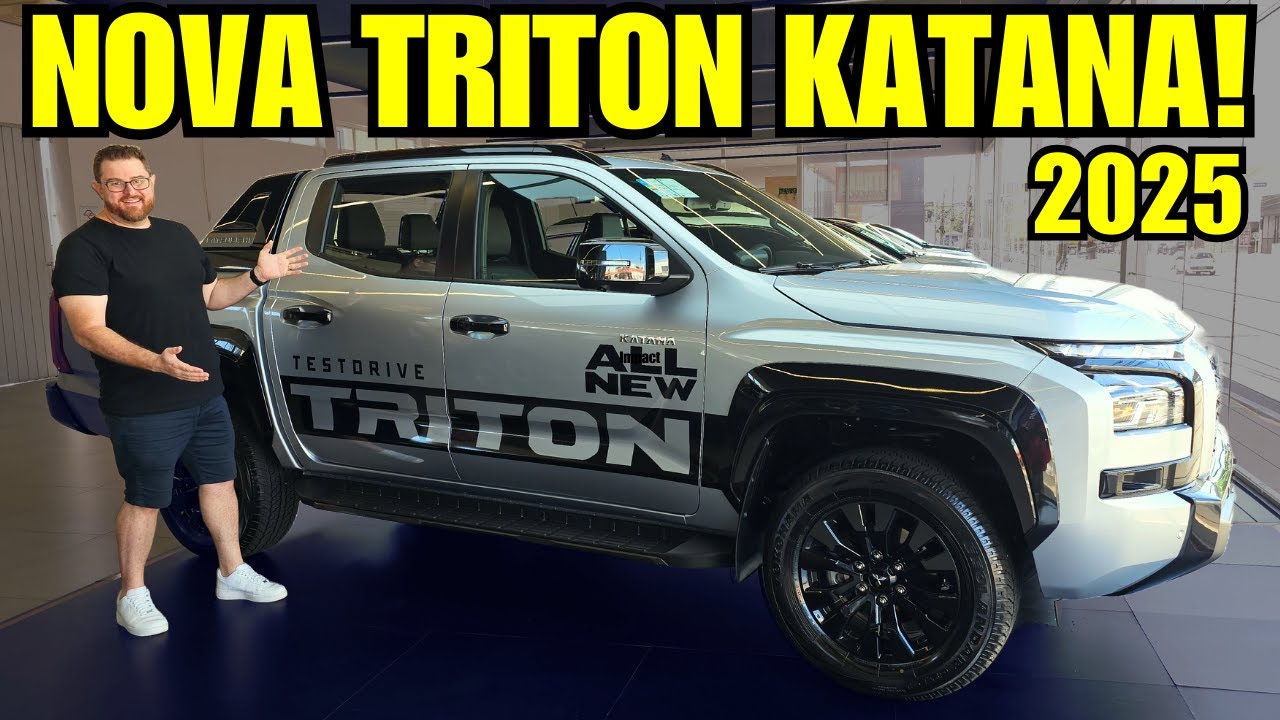 Nova Mitsubishi Triton Katana 2025 – Test Drive, Consumo e Ficha ...