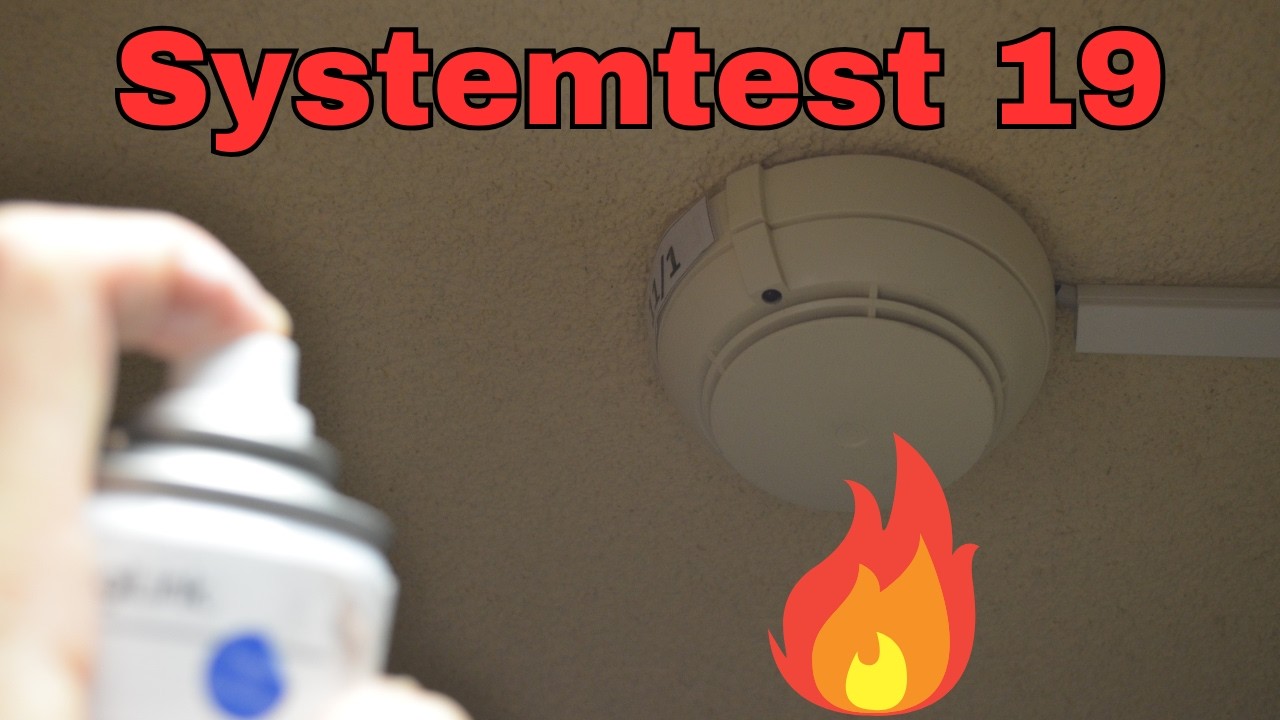 Handmelder und Rauchmelder auslösen - Systemtest 18 | Easy Tec - YouTube