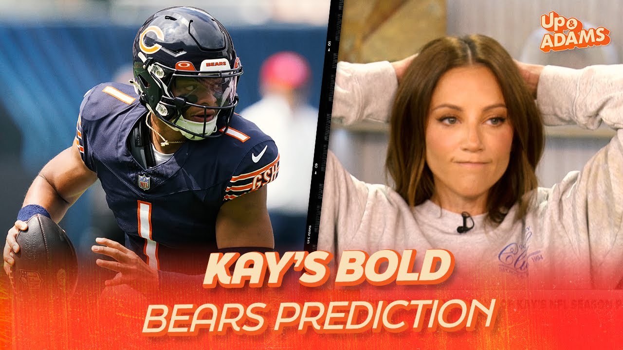 Kay Adams' BOLD PREDICTATHON Chicago Bears Pick 💥 - @UpAndAdamsShow ...
