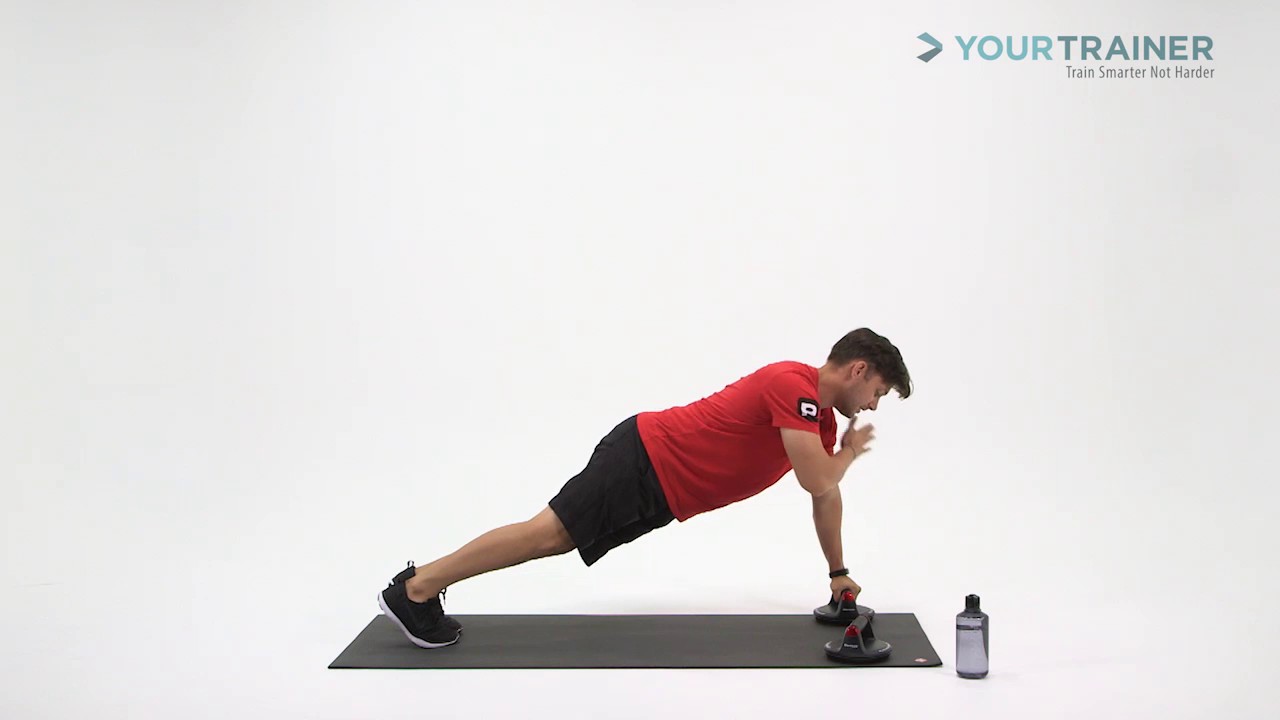 Perfect Push Up Workout - Shoulder Tap - Day 5 Video 4 - YouTube