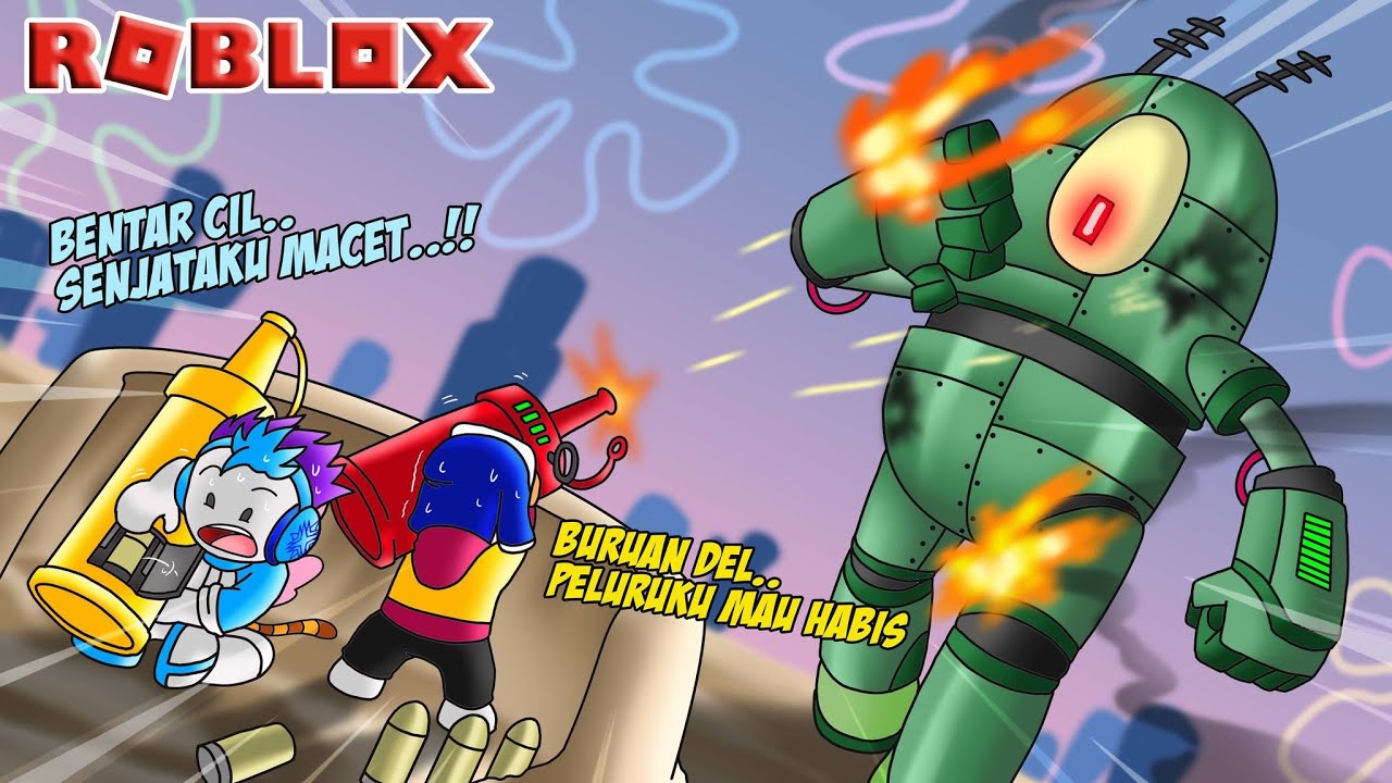 PLANKTON MEMBUAT ROBOT RAKSAKSA DAN AKAN MENGHANCURKAN BIKINI BOTTOM DI ...