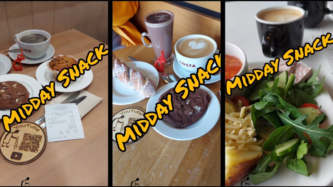 Midday Snacks Triptych, February 2025 😋🍰🍽☕🥛 Monthly Compilation - YouTube