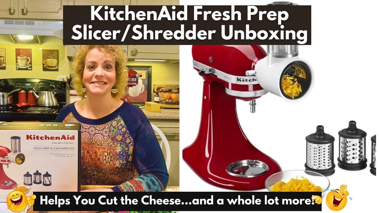 KitchenAid Slicer Shredder Attachment Review - Cutting the Cheese - YouTube