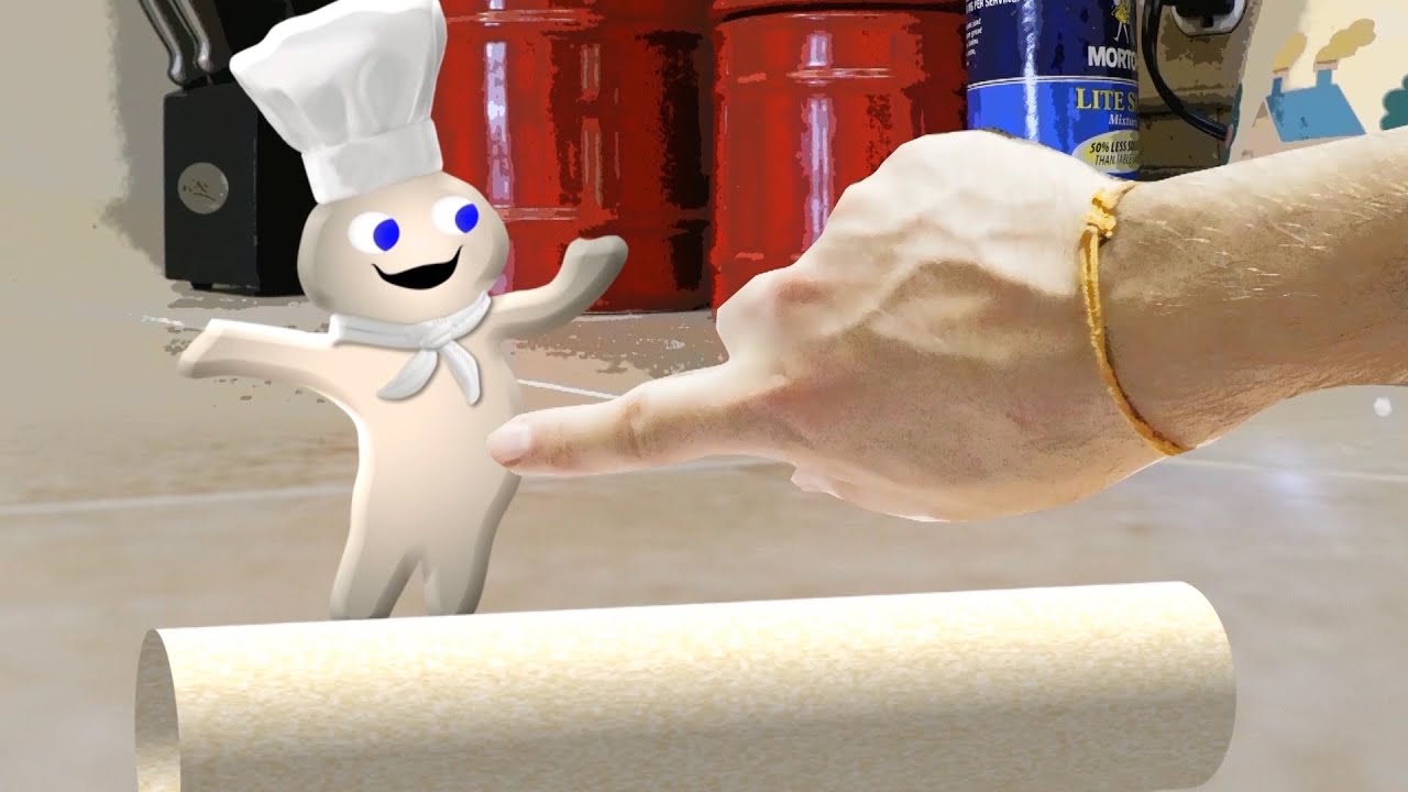 Pillsbury Doughboy baked in the oven - Cartoon - Titus Toons Episode ...