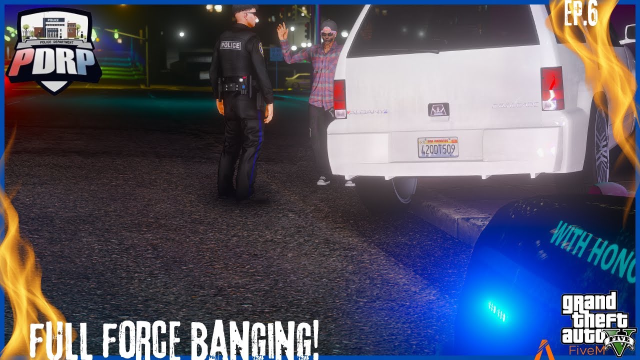 GTA 5 FIVEM PDRP | LSPD PATROL | EP. 6 | FULL FORCE BANGING! 4K - YouTube