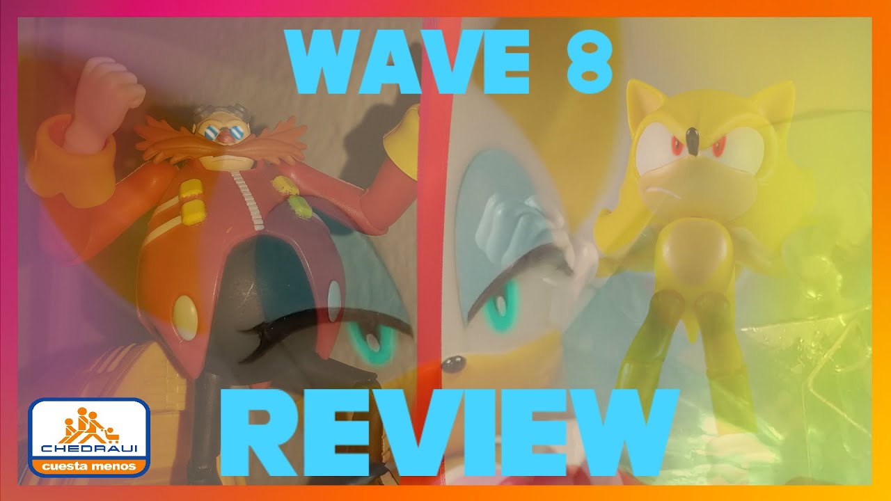 LOS ENCONTRÉ EN UN CHEDRAHUI!!! | SONIC JAKKS PACIFIC WAVE 8 REVIEW FT. SILVER - YouTube