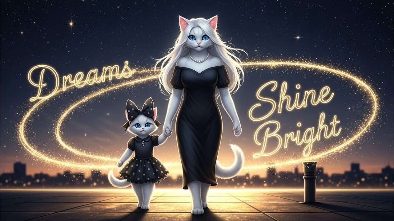 🎀 Baby Kitten vs Mom Cat 💄 | First Makeup Try | Animation AI Story Cat ...