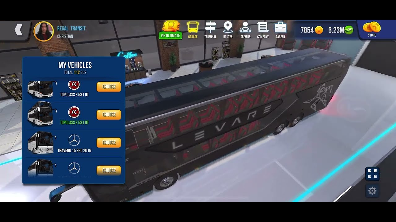 Bus Simulator: Ultimate 🇧🇷 (Levare Skin - Setra S 531 DT TopClass 500 ...