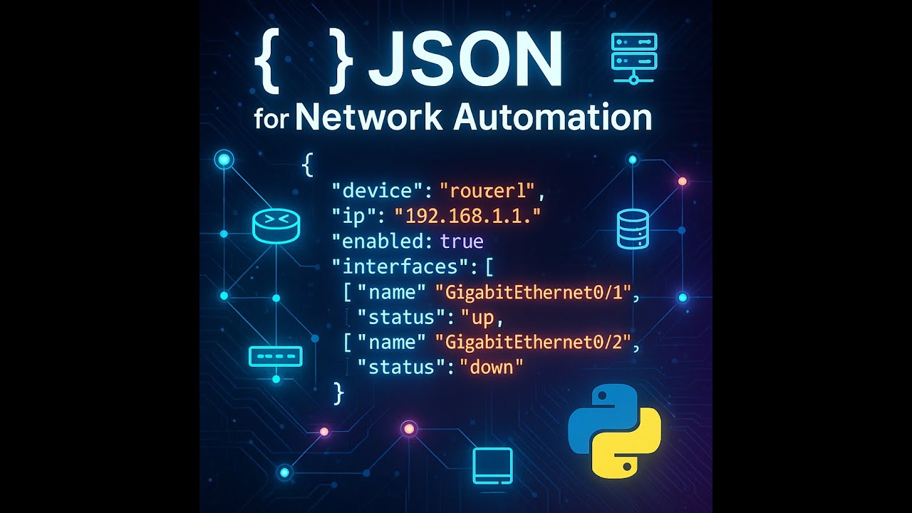 JSON for Network Automation: Transform Your IT Workflow! - YouTube