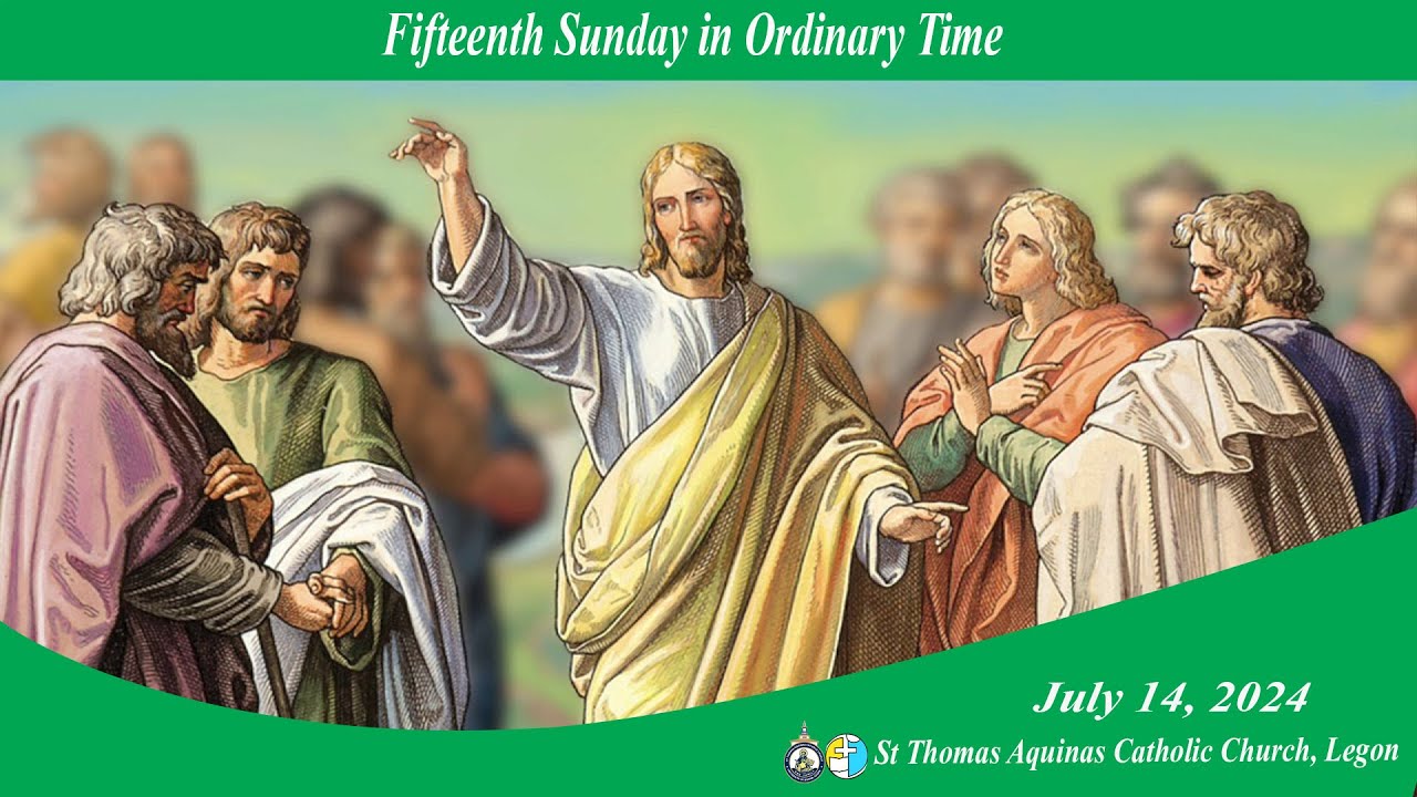 Fifteenth Sunday in Ordinary Time14/06/24) 9AM - YouTube