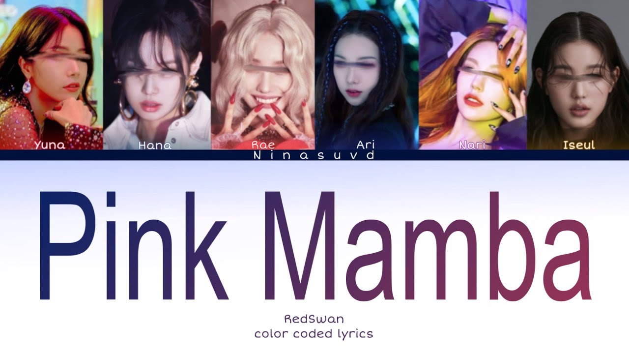 [Your girl group] Pink Mamba-Redswan [Blackpink & Aespa] (6member.ver ...
